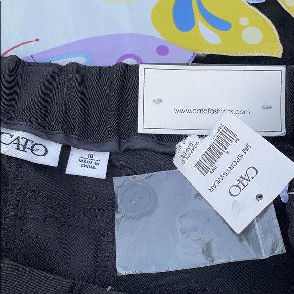 Cato | Pants & Jumpsuits | Nwt Cato Black Stretch Waist Capris Hidden ...